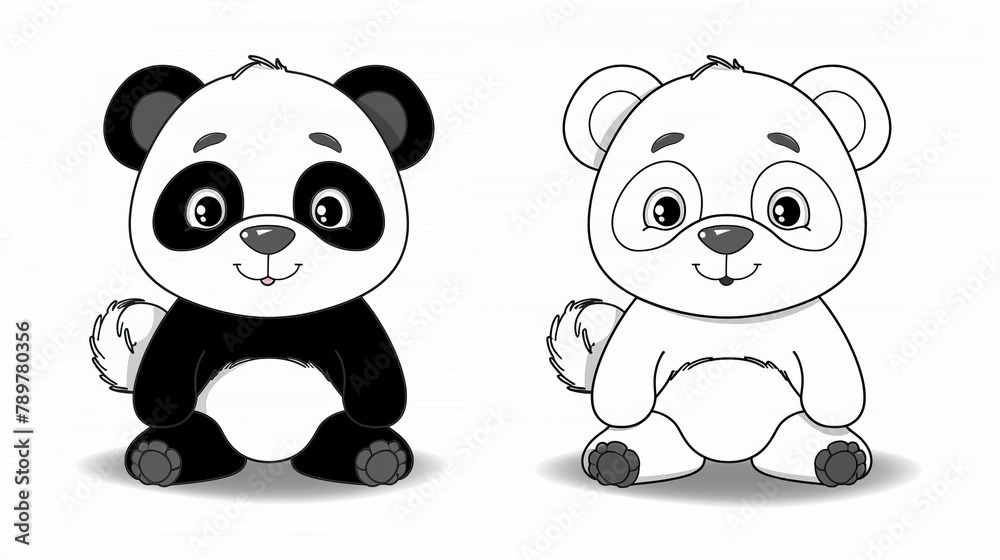 coloring pages or books for children, Cute and funny coloring page ...