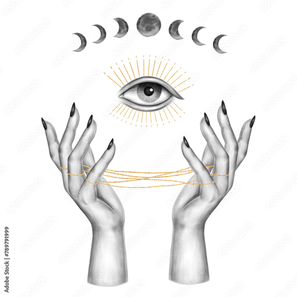 Png energy healing hands, spiritual elements remix, transparent ...