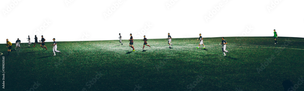Soccer field png border sticker, transparent background Stock ...