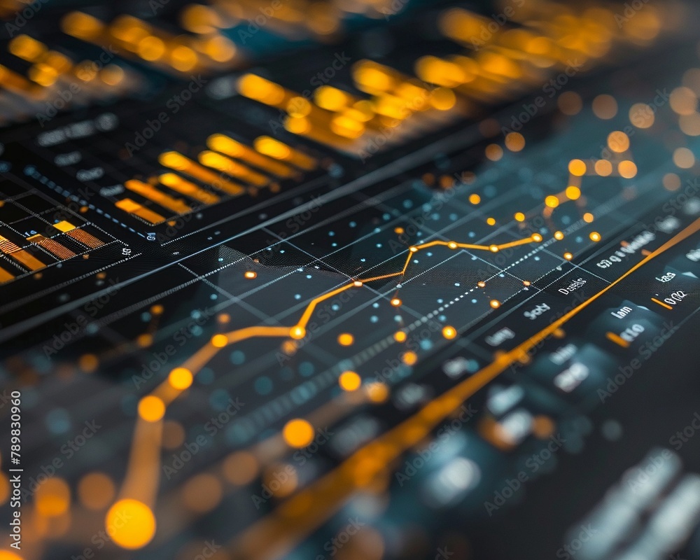 Design a chart comparing multiple data sets to illustrate correlations ...
