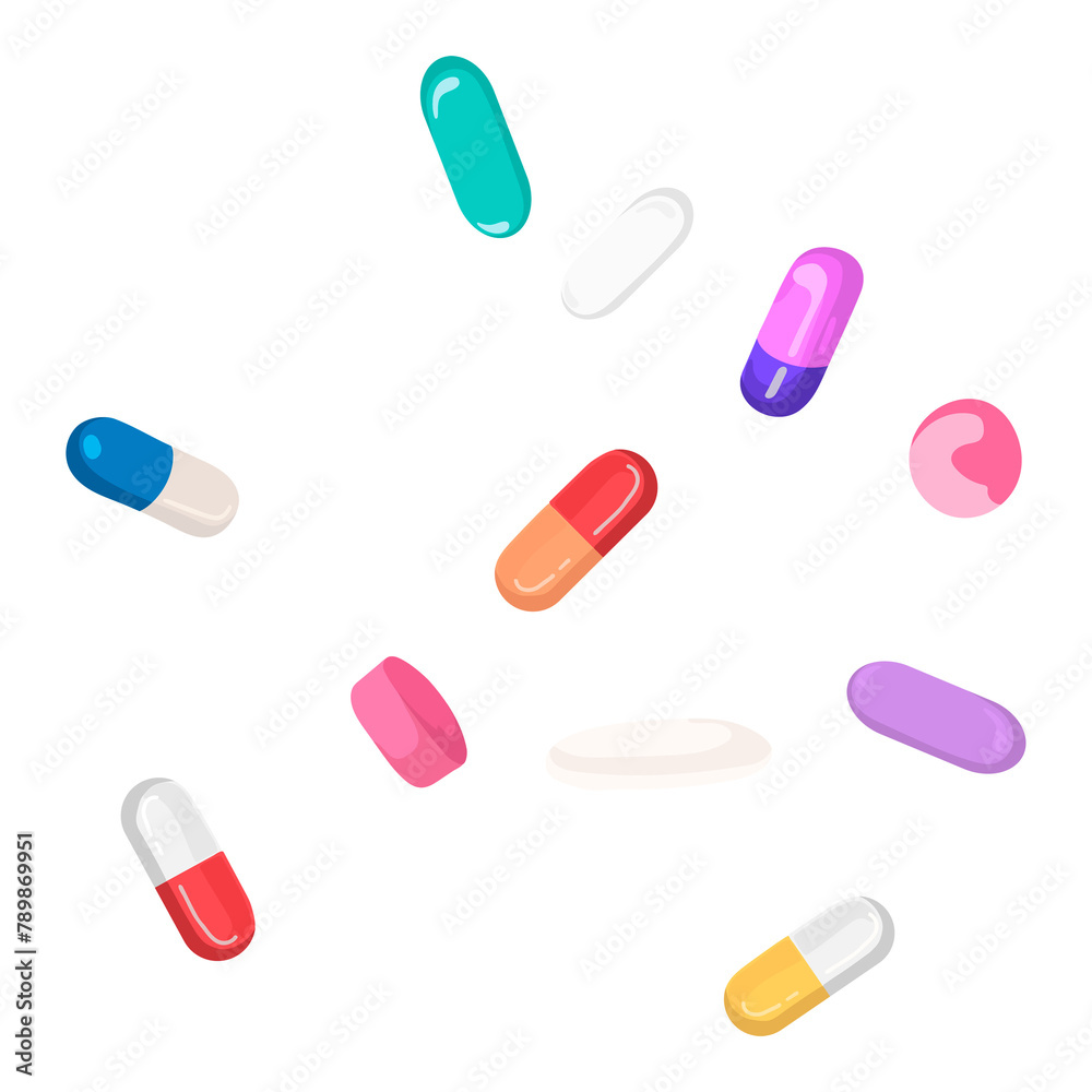 Antidepressants png clipart, mental health, transparent background ...
