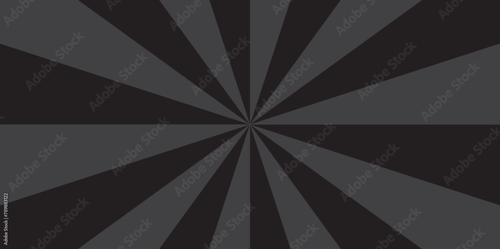 Abstract black and gray retro with sunburst pattern colorful design ...