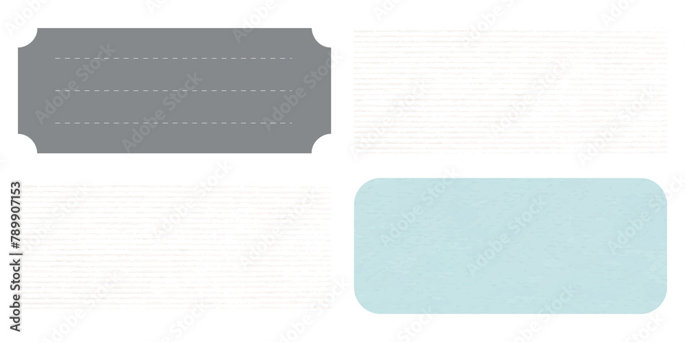 Printable sticky note png sticker set Stock Illustration | Adobe Stock