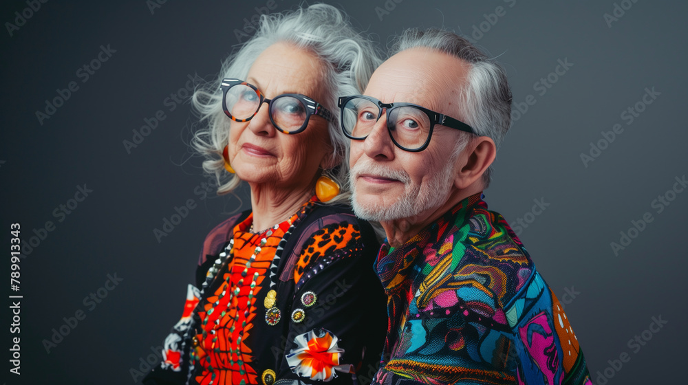 copy space, stockphoto, high resolution, senior Caucasian couple in ...