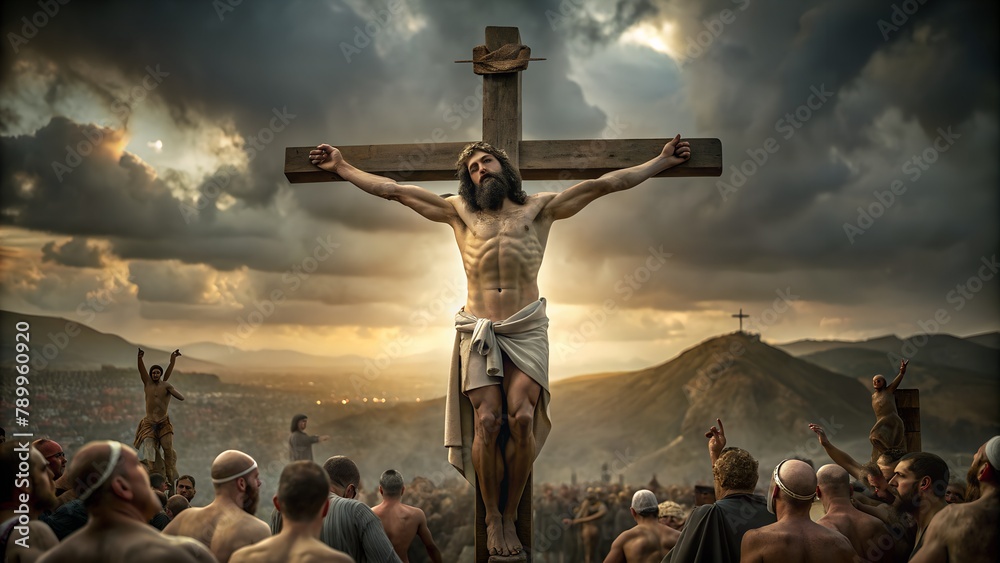 Stations of the Cross: Jesus Falls for the Second Time on the Way to ...