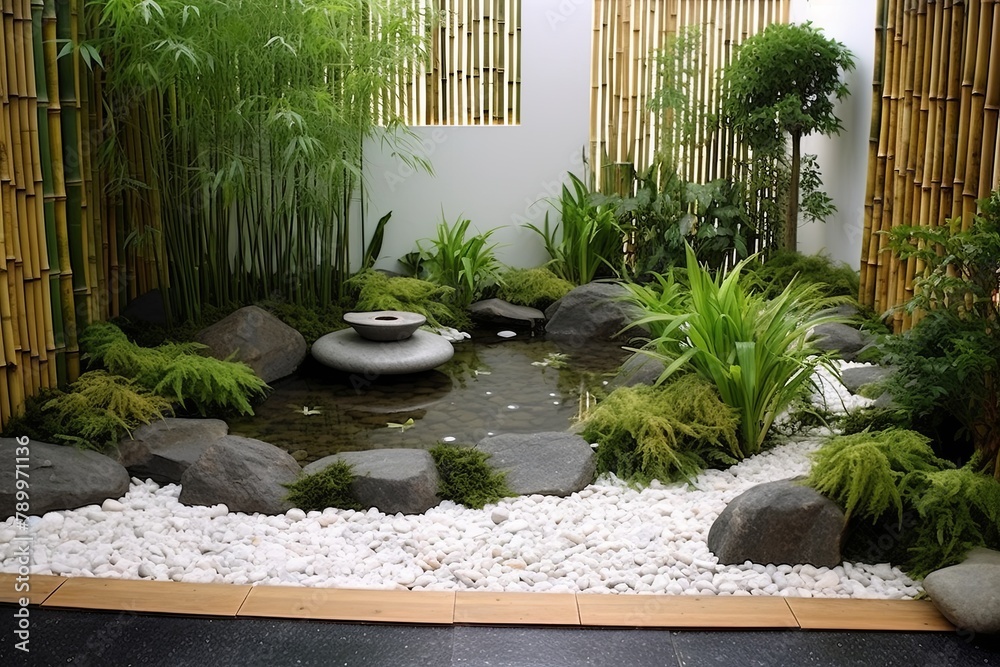 Zen Meditation Garden Designs: Serene Zen Space with Bamboo Water ...