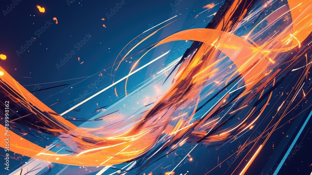 A collection of 10 dynamic motion graphic design features with alpha ...