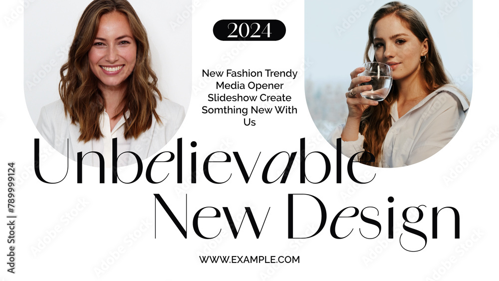 Fashion Media Opener Slideshow Template contains 18 placeholders, 36 ...