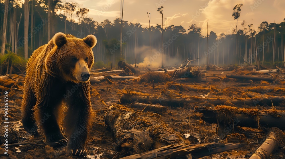 Documenting the impact of deforestation and habitat loss on endangered ...