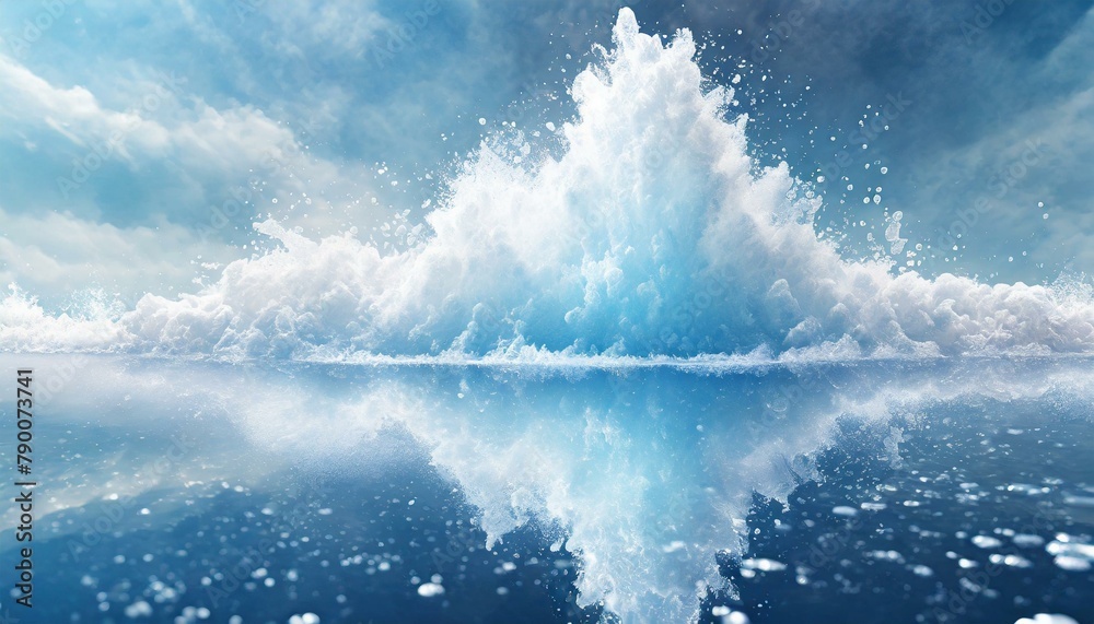 Sea salt farm. Pile of white salt. Raw material of salt industrial ...