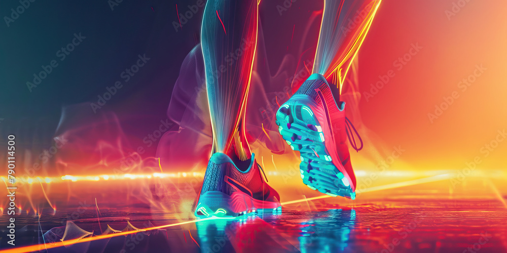 Shin Splint Strain: The Leg Pain and Swelling - Visualize a person ...