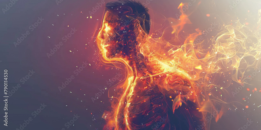 Bronchitis Battle: The Coughing Fits and Chest Congestion - Imagine a ...