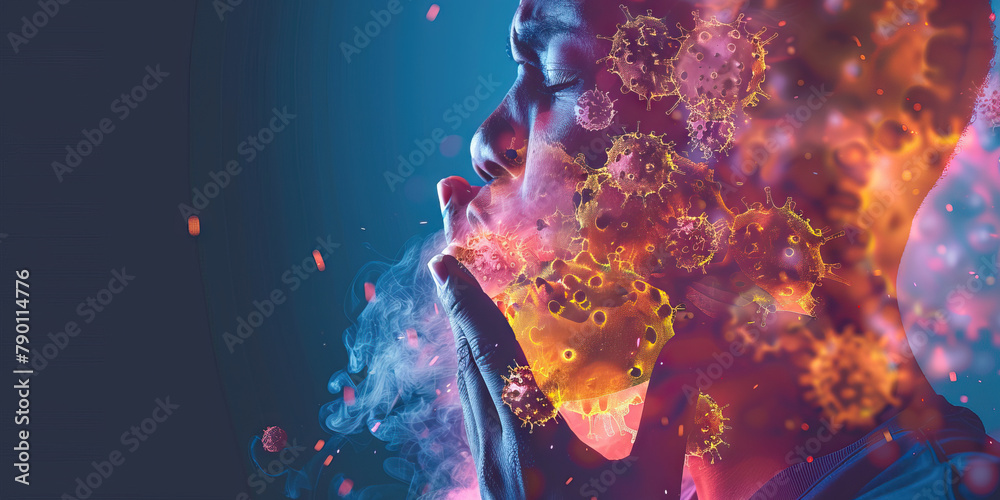 Bronchitis Battle: The Coughing Fits and Chest Congestion - Imagine a ...