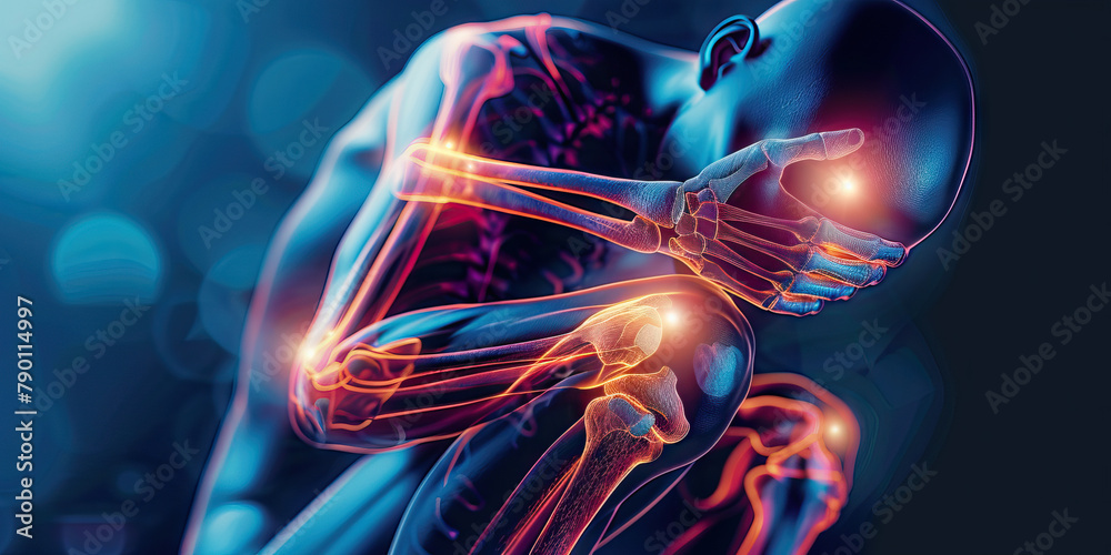 Bursitis Blues: The Joint Pain and Tenderness - Picture a person with a ...