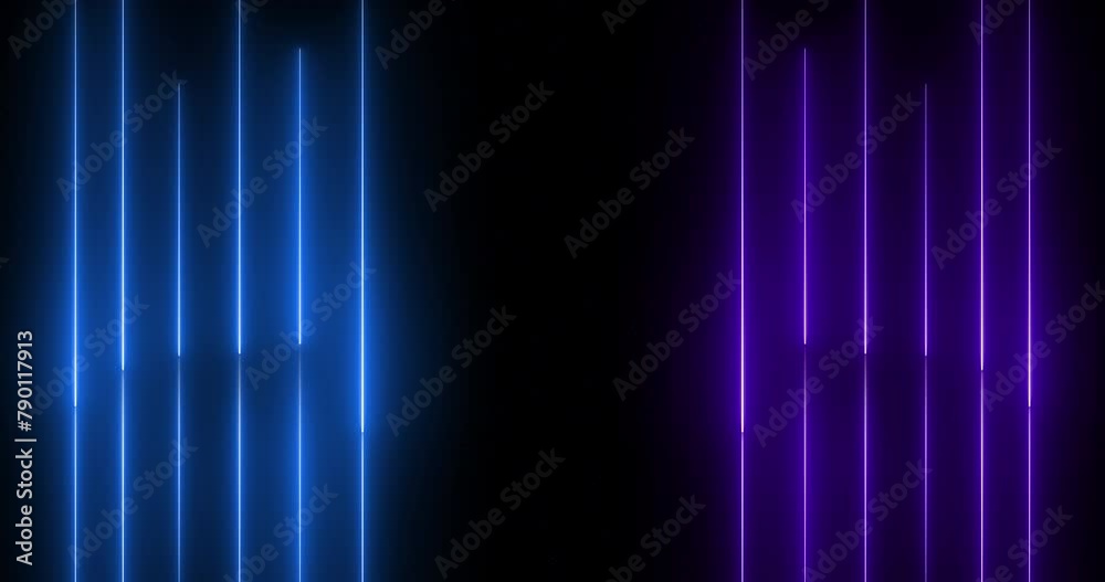 Live Streaming Background Frame - Animated Neon Overlay Template ...