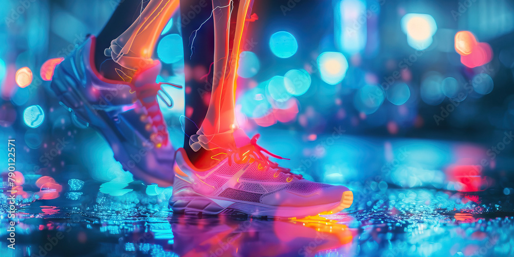 Shin Splint Strain: The Leg Pain and Swelling - Visualize a person ...