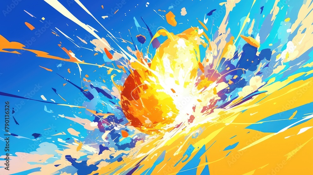 Experience the explosive impact swiftly manifested through dynamic ...