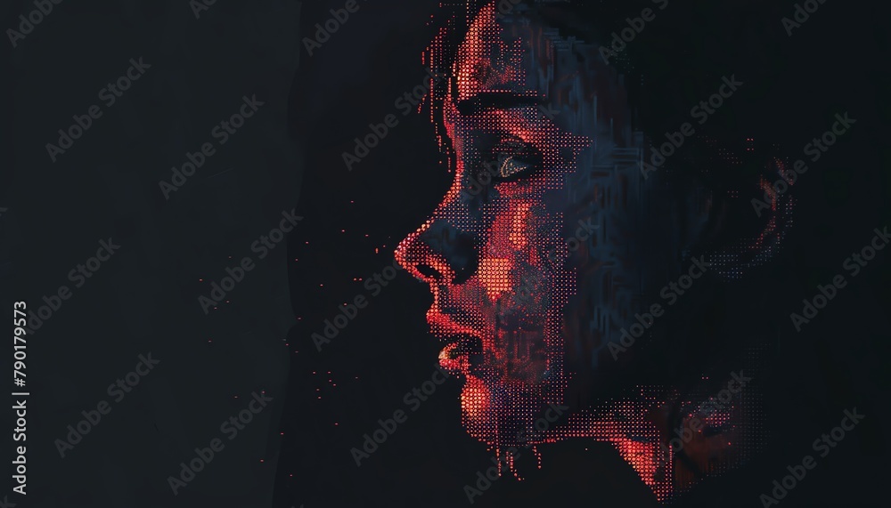 Ilustrace „Craft a digital rendering using pixel art techniques to ...
