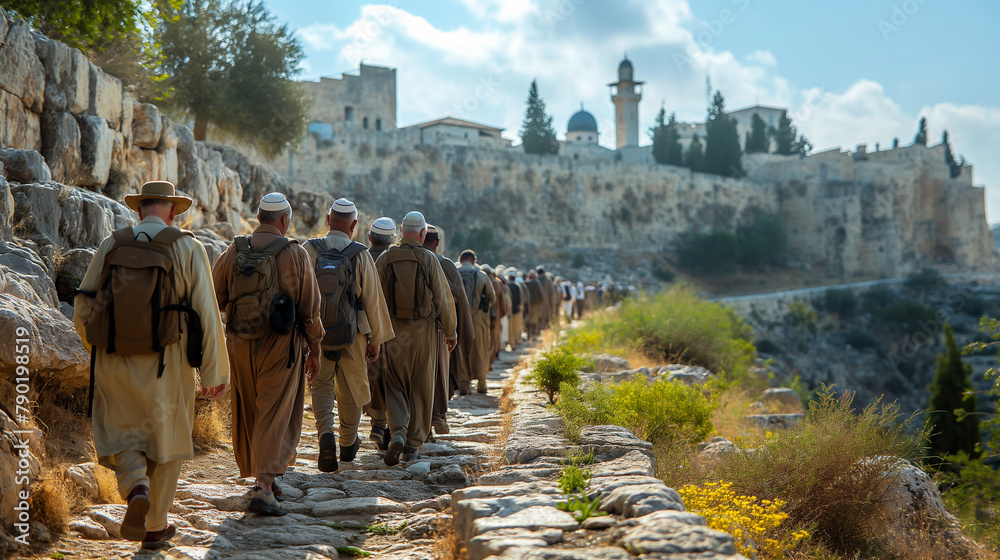 9. Pilgrimage of Faith: Along the ancient cobblestone streets of ...