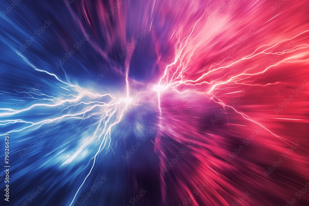 Abstract Blast Excitement Explosion Lightning Bolt, blast background ...