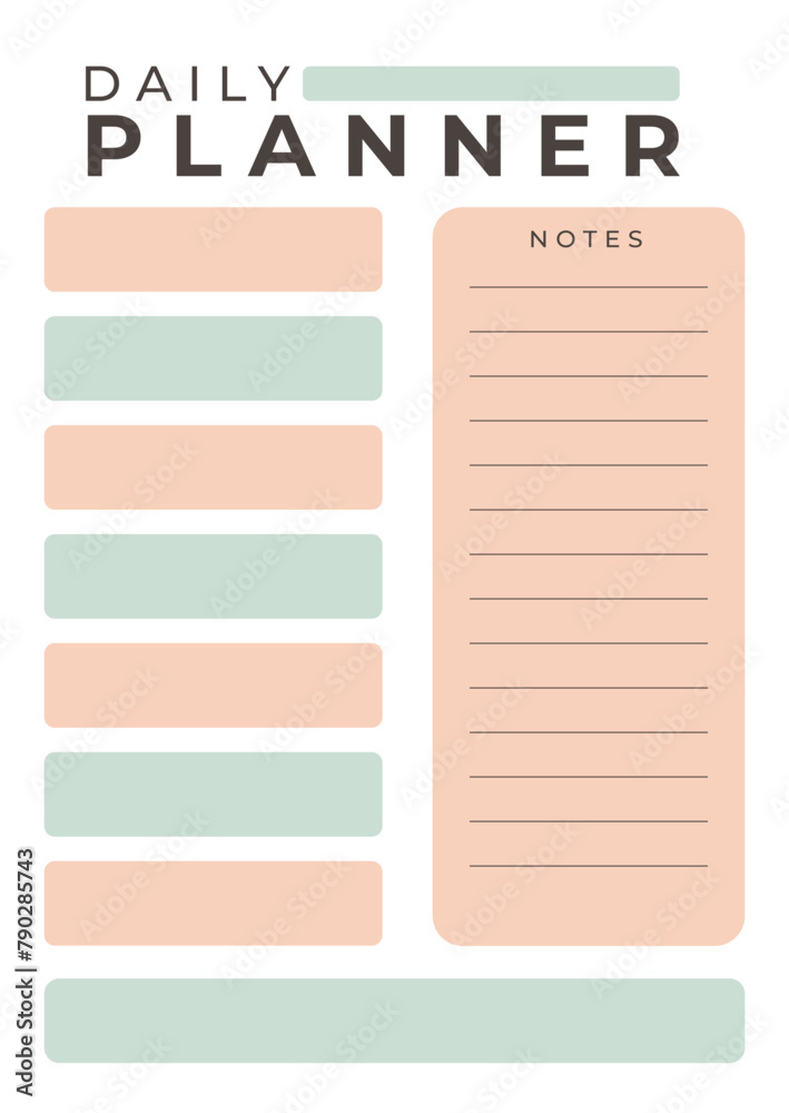 Planner weekly and days organizers for schedule list with checklists ...