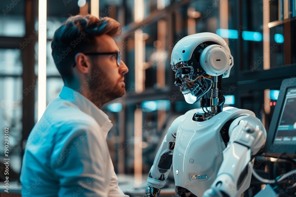 Create a visually stunning image that highlights the collaboration ...