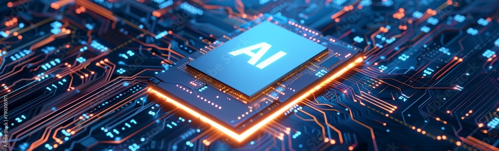 The built-in AI processor on the chip is a crucial element for creating ...
