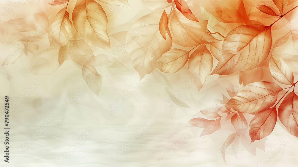 An abstract, minimalist background where soft, translucent shapes in ...