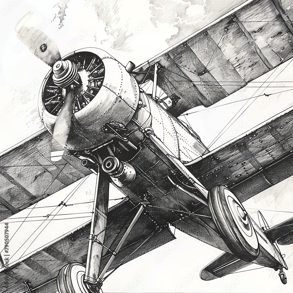 Bring to life the nostalgic charm of early aviation romance stories ...