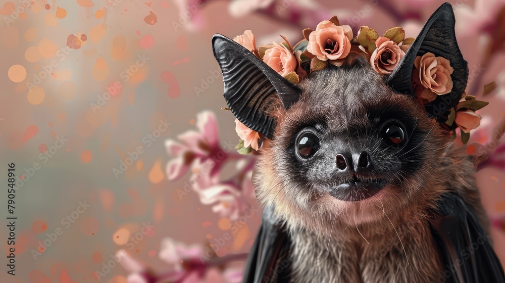 banner background International Bat Appreciation Day theme, and wide ...