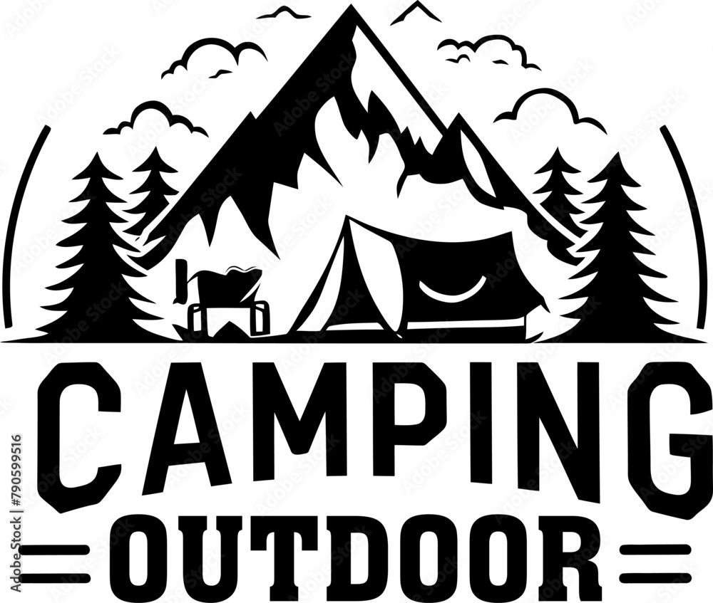 Camping Outdoor Mountain SVG, Adventure quotes bundle svg, boho svg ...