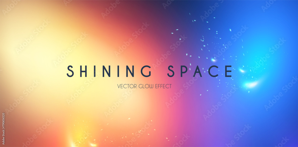 Motion light effect. Shining magic background and liquid speed light ...