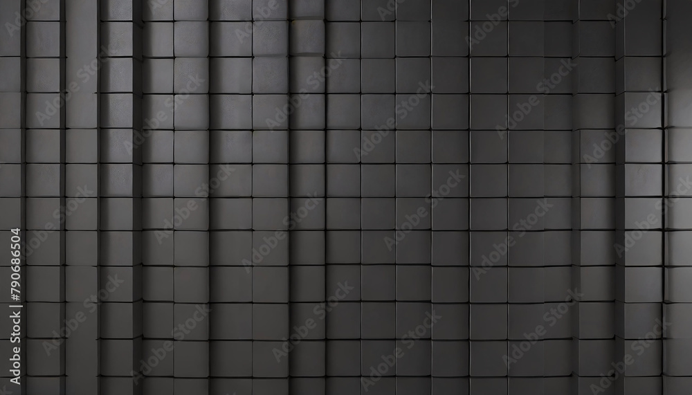 Realistic 3D abstract blocks wallpaper with checkered cube background ...