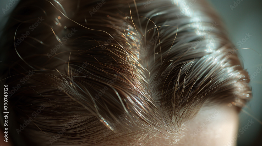 Visualize Scalp Detox in 3D, showing a clean, healthy scalp as the ...