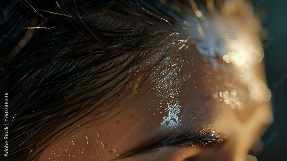 Visualize Scalp Detox in 3D, showing a clean, healthy scalp as the ...