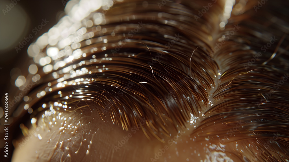 Visualize Scalp Detox in 3D, showing a clean, healthy scalp as the ...