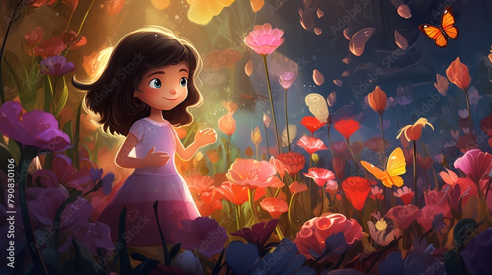 Flowerthemed Childrens Storybook Write and illustrate a childrens ...