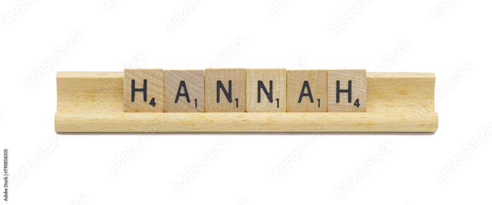 Miami, FL 4-18-24 popular baby girl first name of HANNAH made with ...