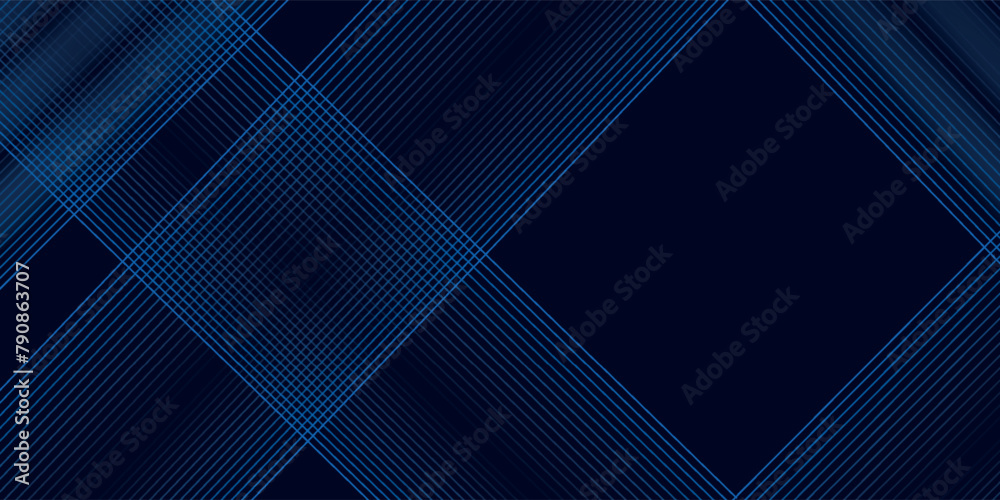 Dark blue modern business abstract background. Vector illustration ...