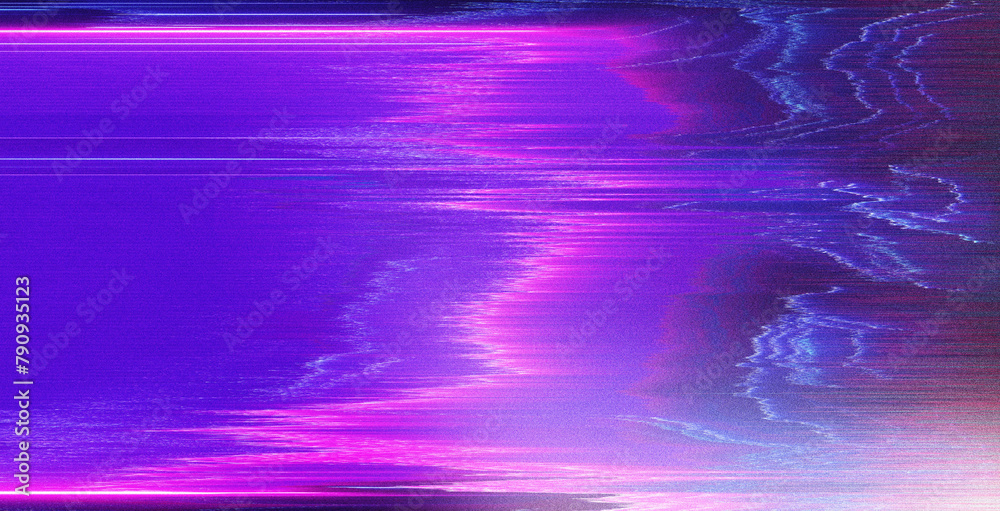 4K Beautiful color gradient background with data mosh glitch noise ...