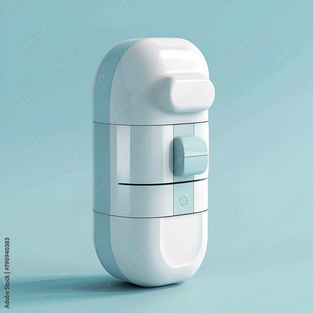 **product photo of simple and cheap inhaler medication with a double ...