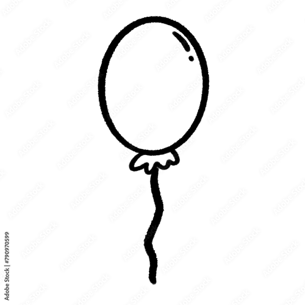 balloon, cartoon ,png cartoon, doodle, handdraw, design, charactor ...