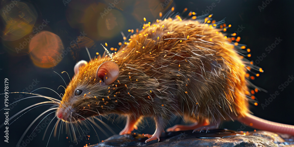 Rodent Mites: The Hair Loss and Itching - Visualize a rodent with ...
