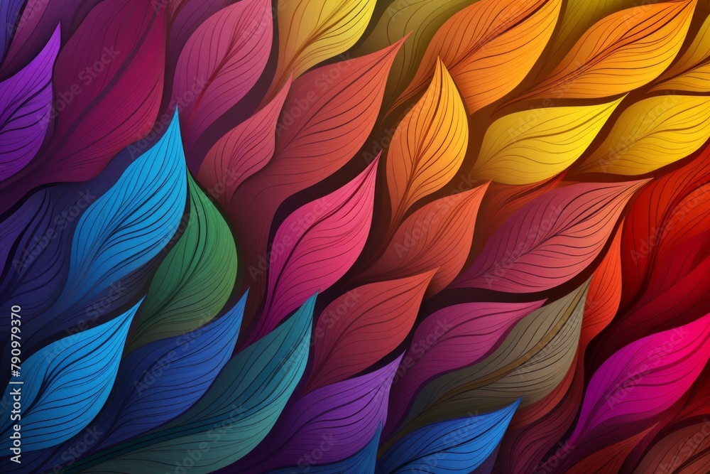Wavy, colorful, colors, flow, backdrop, wall, backgrounds, vector ...