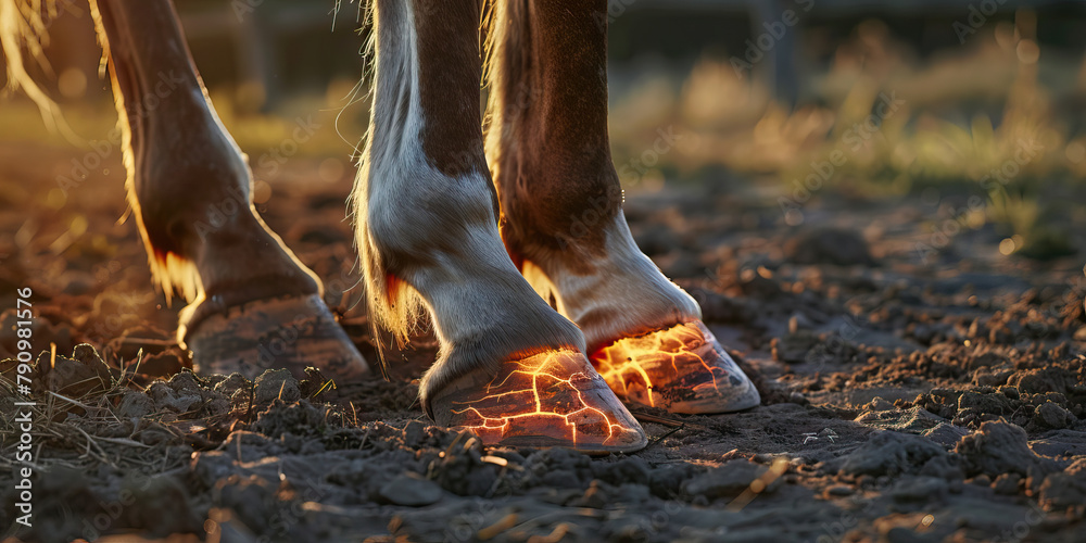 Equine Navicular Disease: The Heel Pain and Lameness - Picture a horse ...