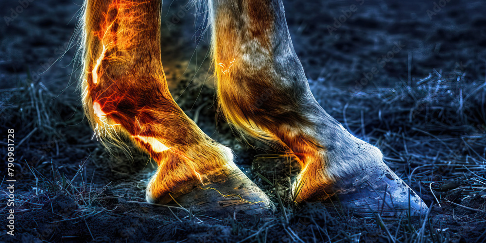Equine Navicular Disease: The Heel Pain and Lameness - Picture a horse ...