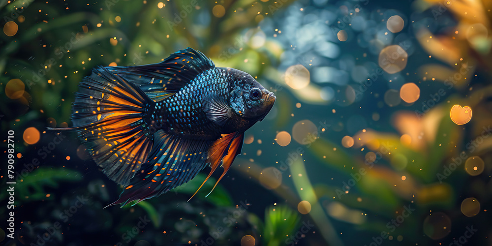 Fish Fin Rot: The Fin Degradation and Behavioral Changes - Picture a ...