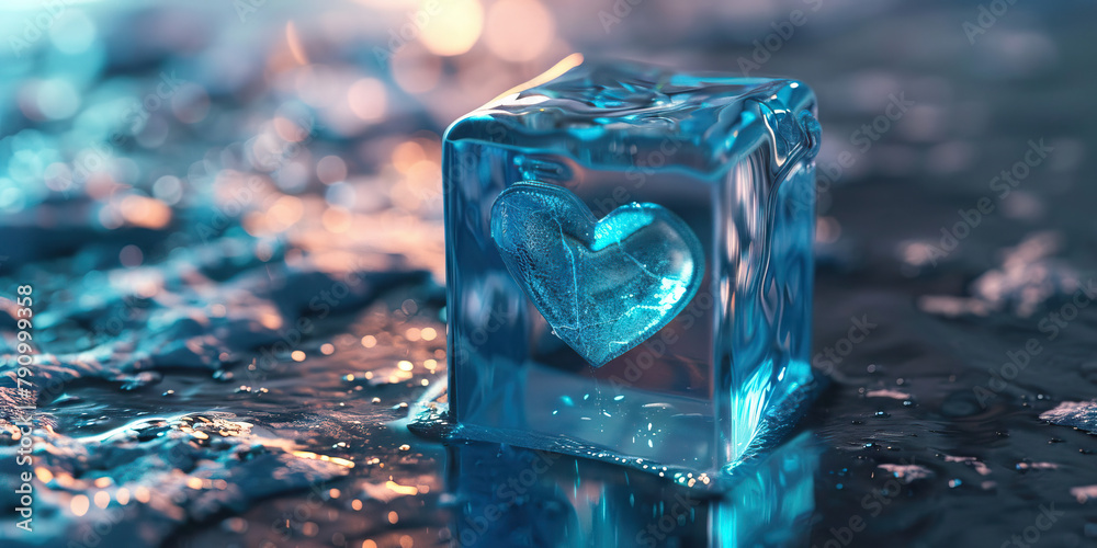 Numbness: The Ice Block and Frozen Heart - Visualize an ice block with ...