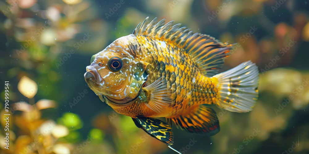 Fish Dropsy: The Abdominal Swelling and Pinecone Appearance - Imagine a ...