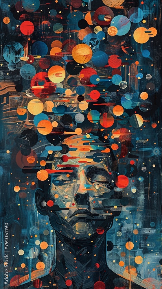 Ai Integration Across Society Visual Representation Of Artificial